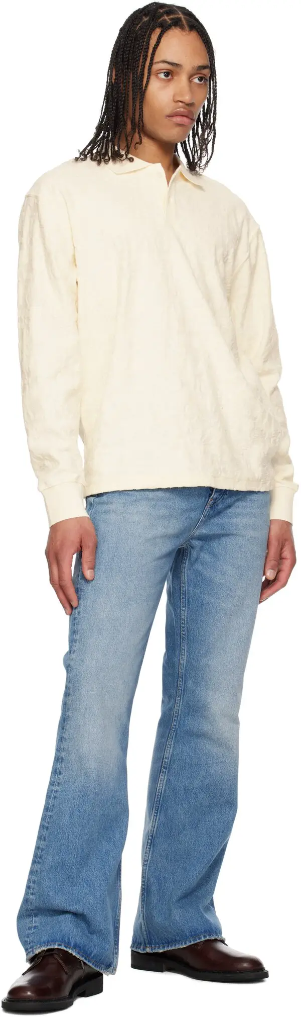 パンツ sunflower classic flare denim Sunflower Black Classic Flare Jeans Sunflower